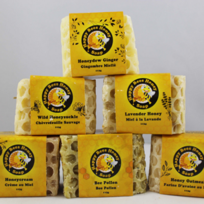 Bee Pollen Soap - Happy Bees Honey
